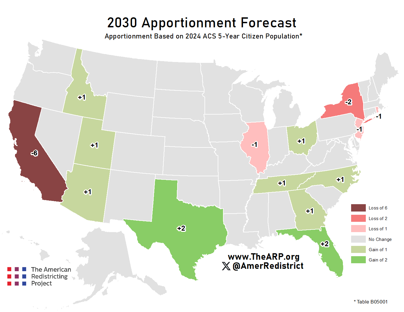 2030 Citizen Apportionment - The American Redistricting Project