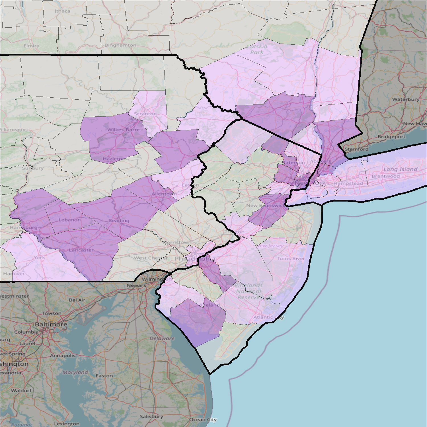 Detailed Ancestry Characteristics ~ Pennsylvania - The American Redistricting Project