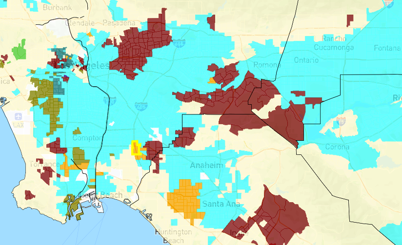 Detailed Ancestry Characteristics ~ California - The American Redistricting Project